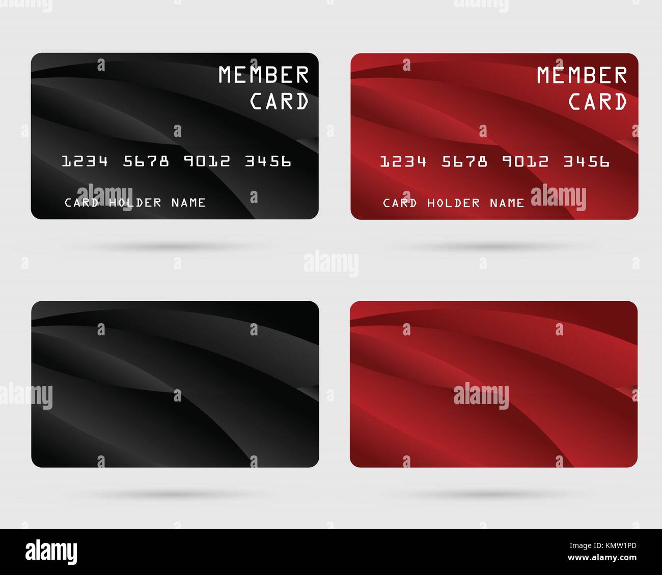 member card, business VIP card, design for privilege member,vector ...