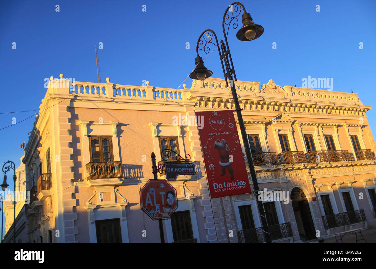 Old building with a colonial architectural design, today occupies the ...