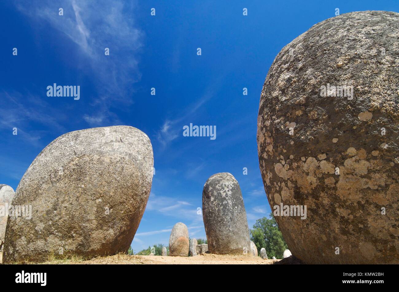 Cromlech prehistoric megalithic architecture hi-res stock photography ...