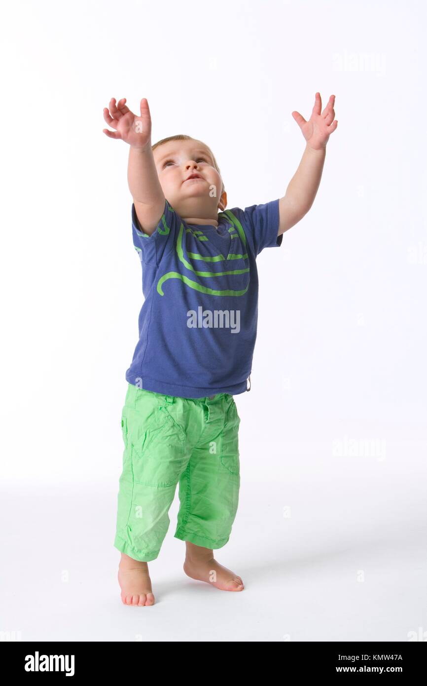 Kid reach out hand hi-res stock photography and images - Alamy