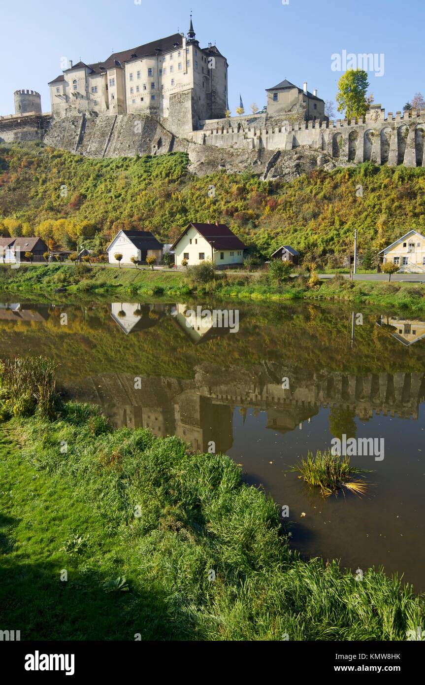Cesky Sternberk castle in Czech republic Stock Photo - Alamy