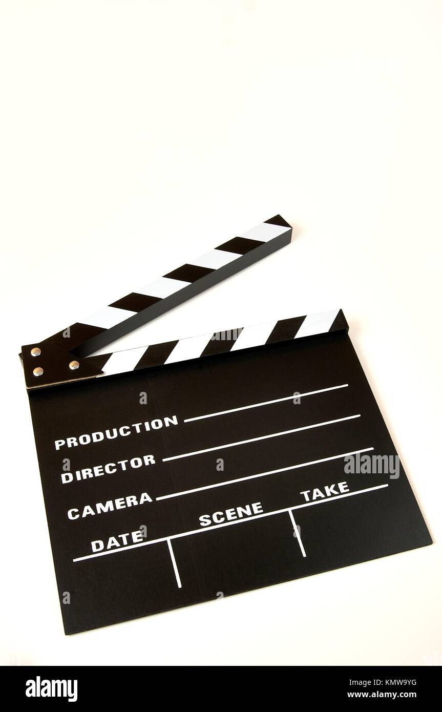 Black Clapperboard High Resolution Stock Photography and Images - Alamy