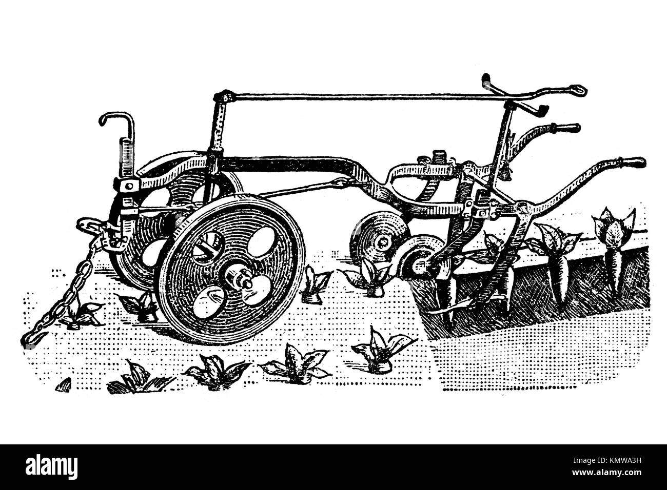 Harvester Machine Black and White Stock Photos & Images - Alamy