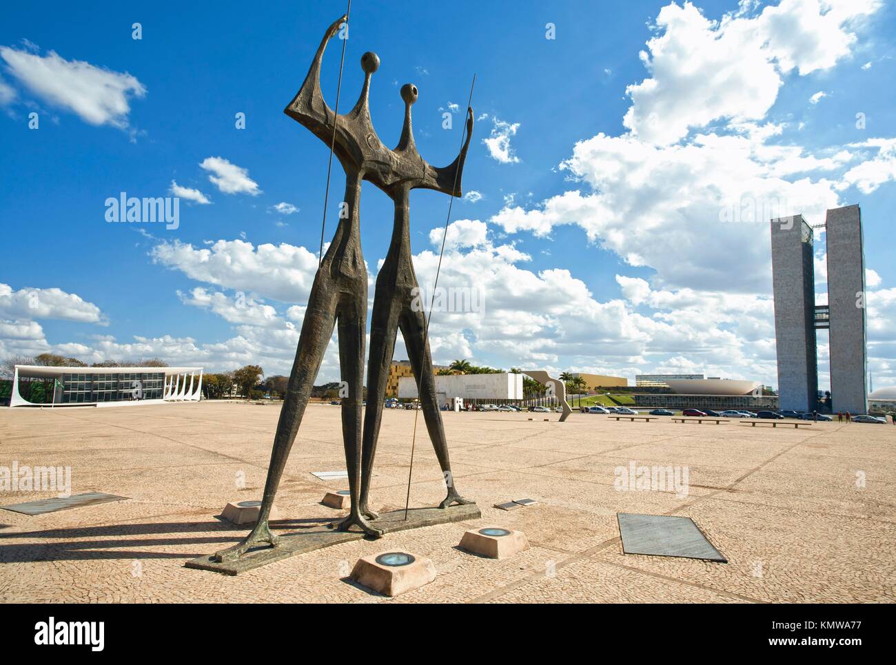 Os candangos monument hi-res stock photography and images - Alamy