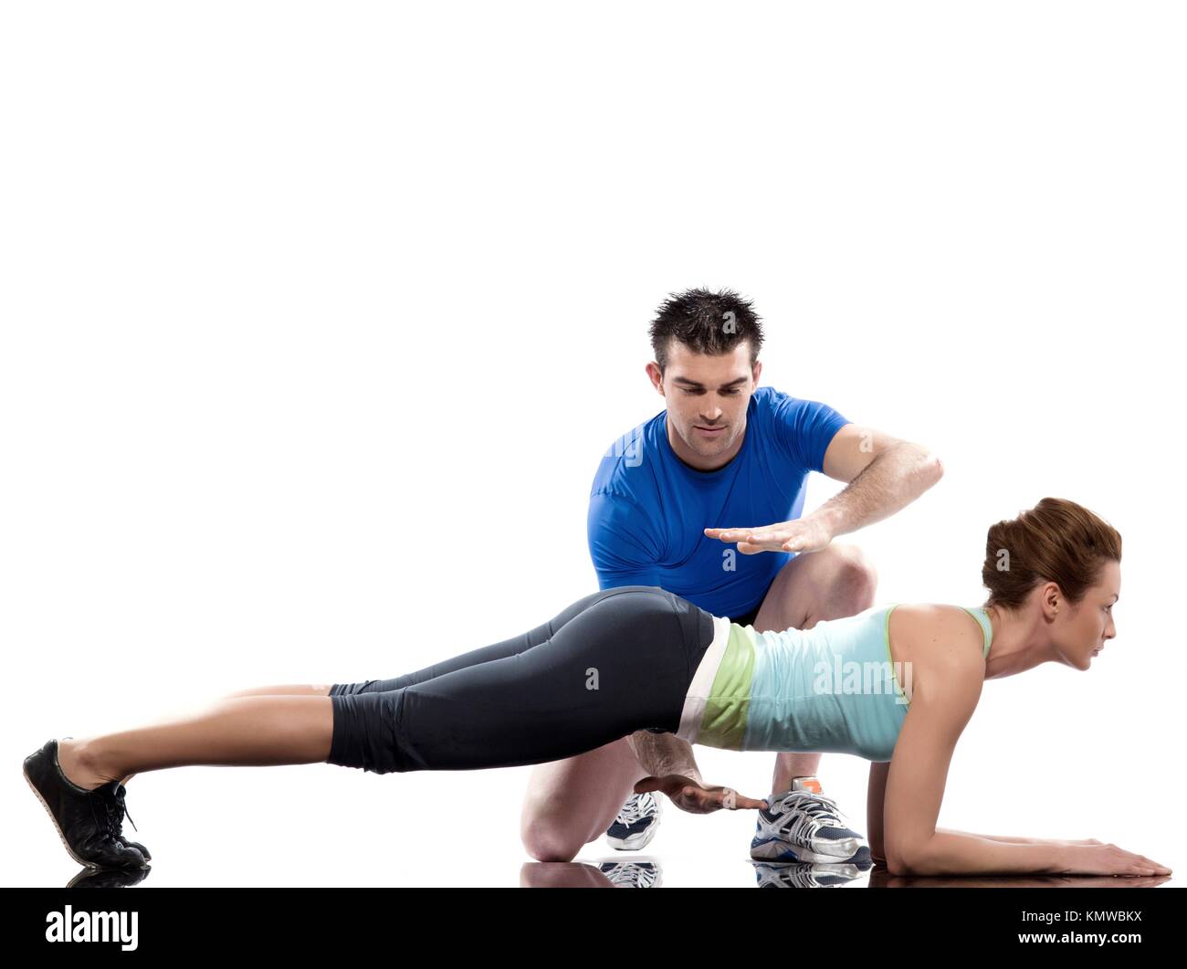 Basic plank exercise hi-res stock photography and images - Alamy