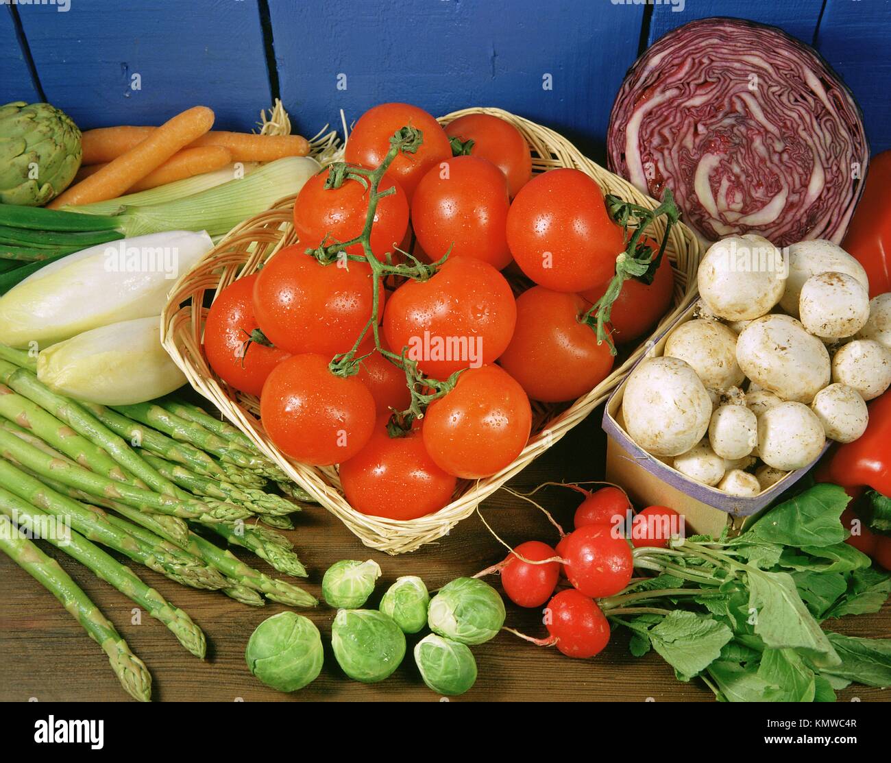 Vegetables still life Stock Photo - Alamy