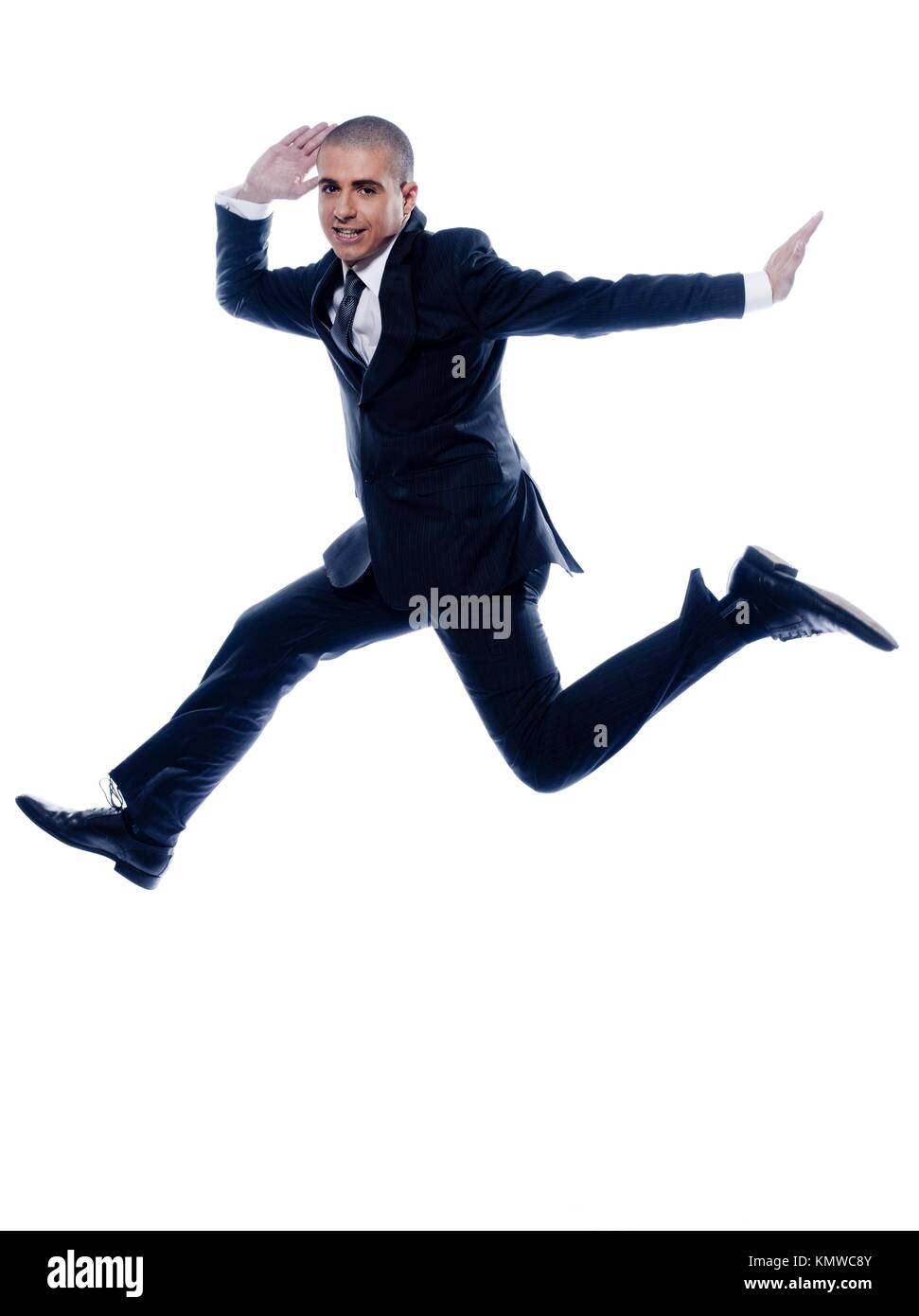 Fashion Isolated Jump High Resolution Stock Photography and Images - Alamy