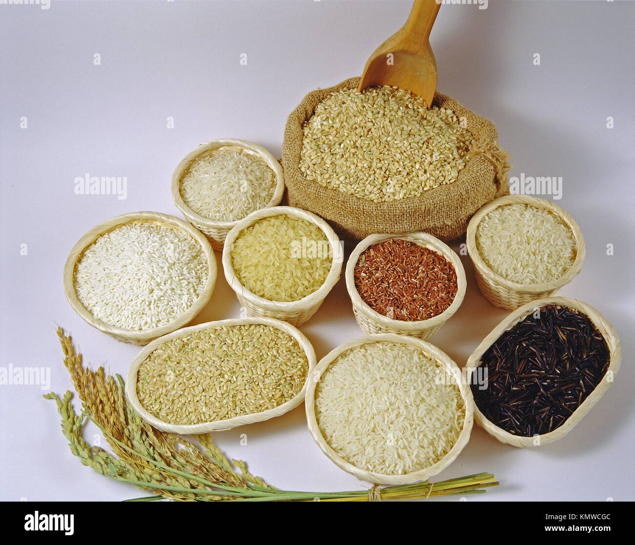 Whole rices hi-res stock photography and images - Alamy