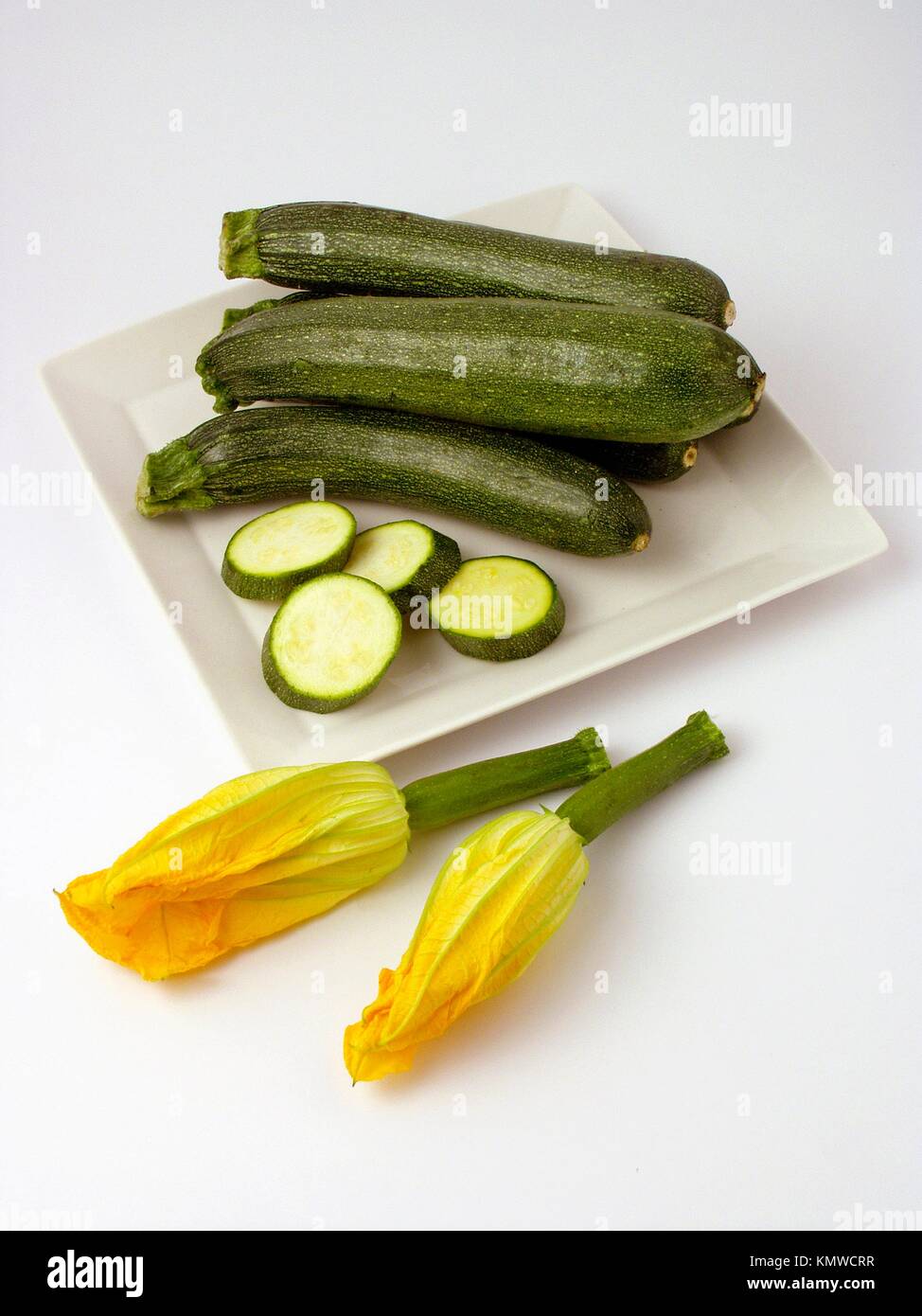 Harvesting courgettes garden hi-res stock photography and images - Alamy
