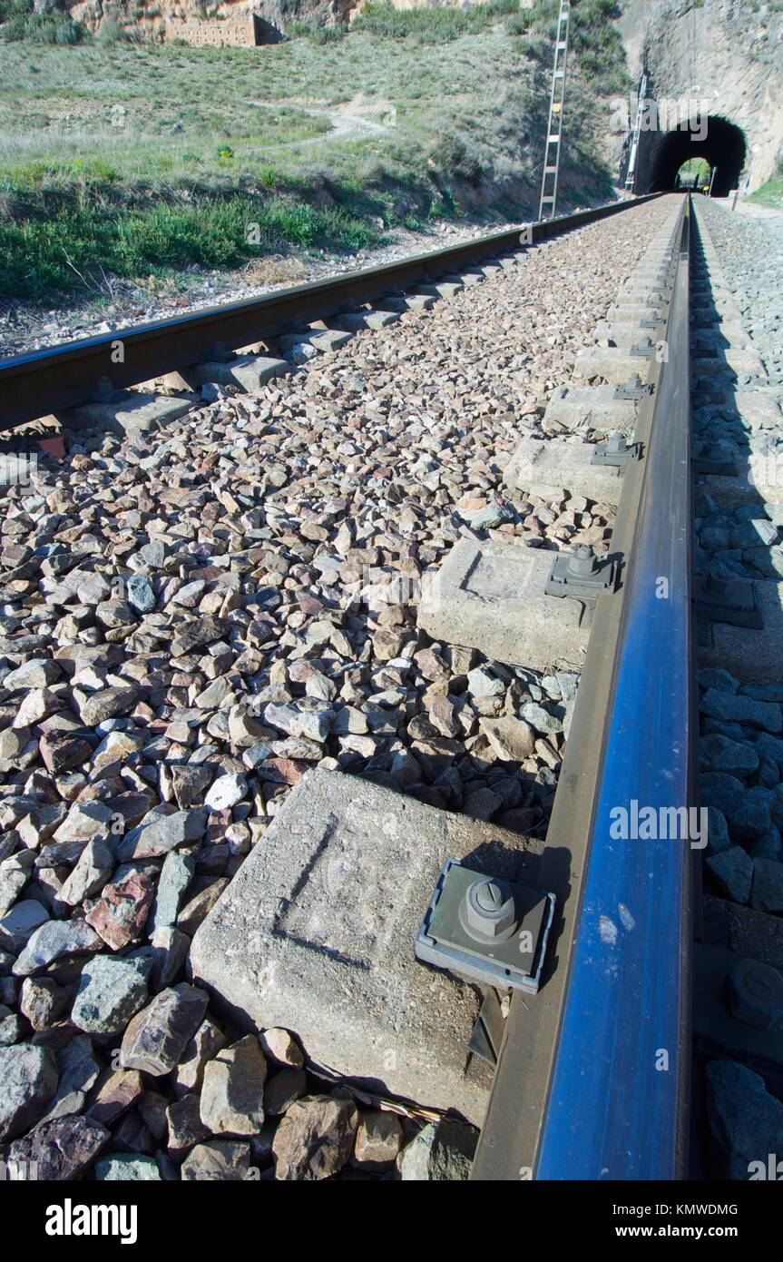 Train Goes Into Tunnel High Resolution Stock Photography and Images - Alamy