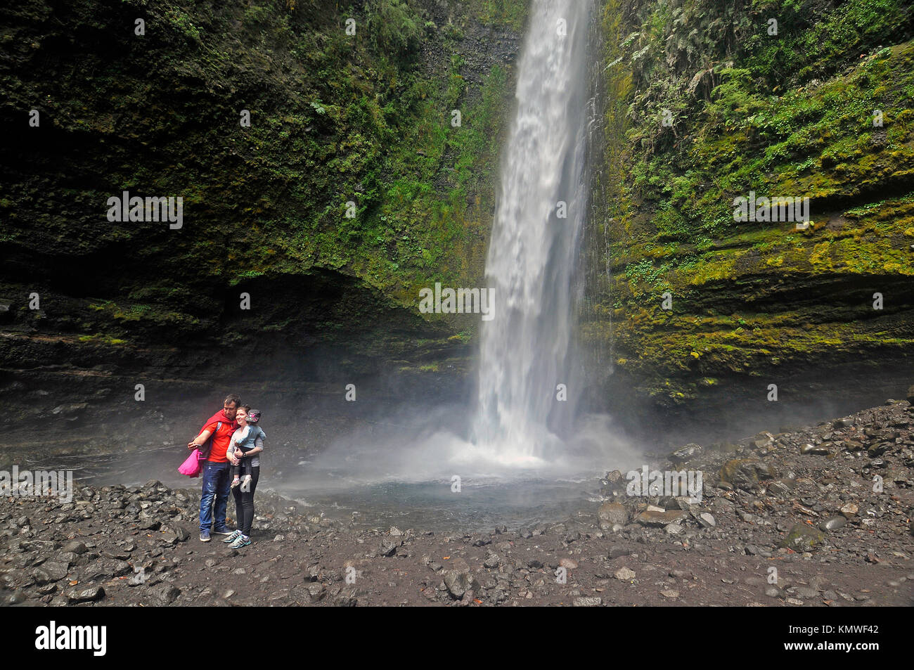 waterfall and people Stock Photo - Alamy