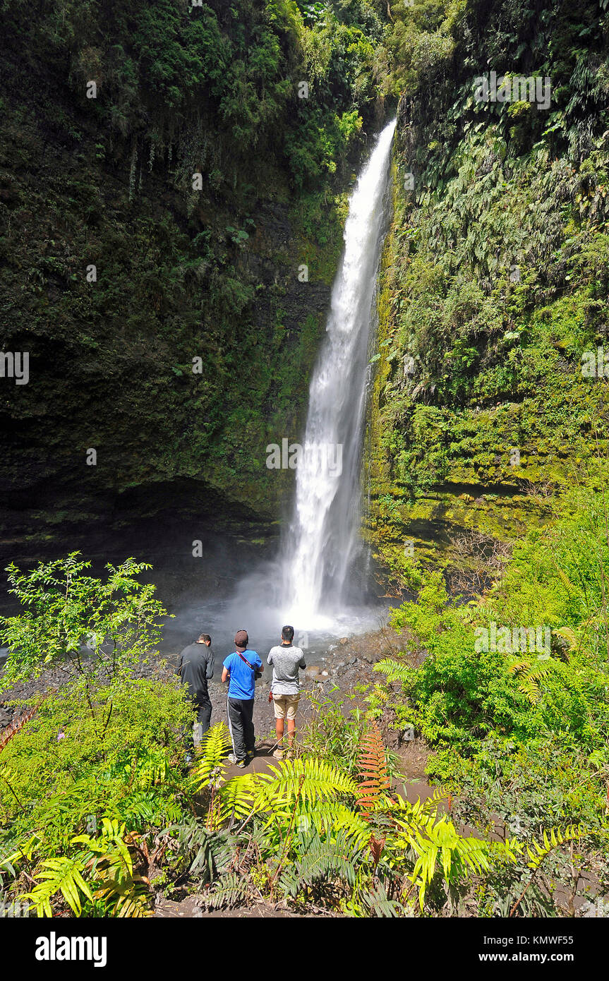 waterfall and people Stock Photo - Alamy