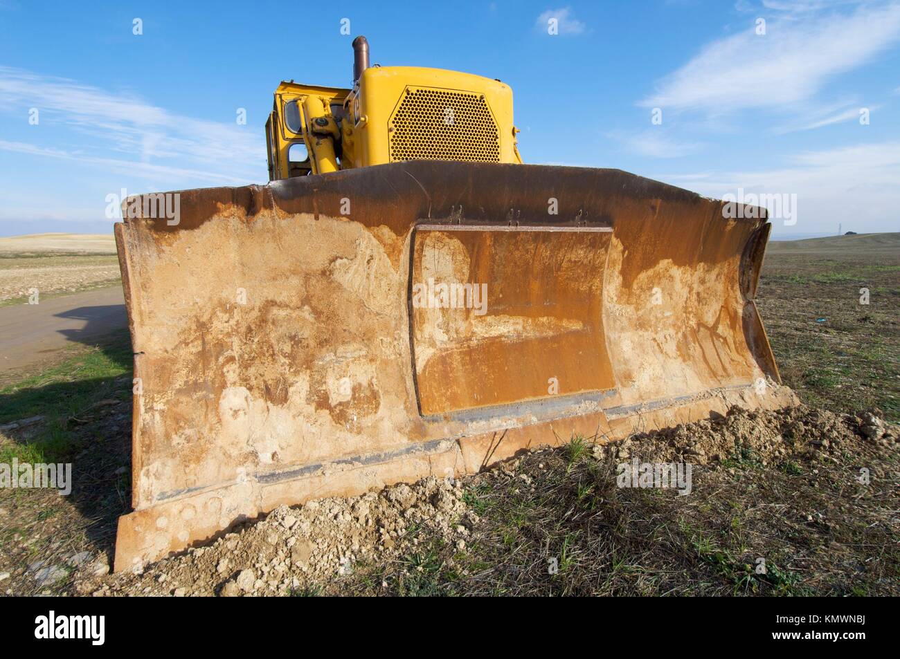 Bulldozer Blade High Resolution Stock Photography and Images - Alamy
