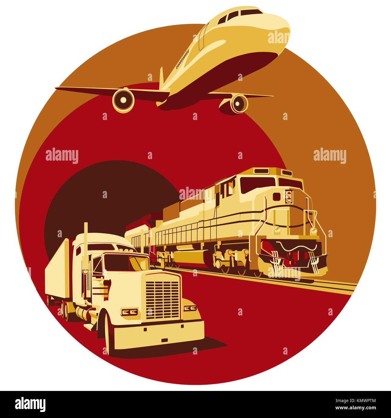 Three types of transportation hi-res stock photography and images - Alamy