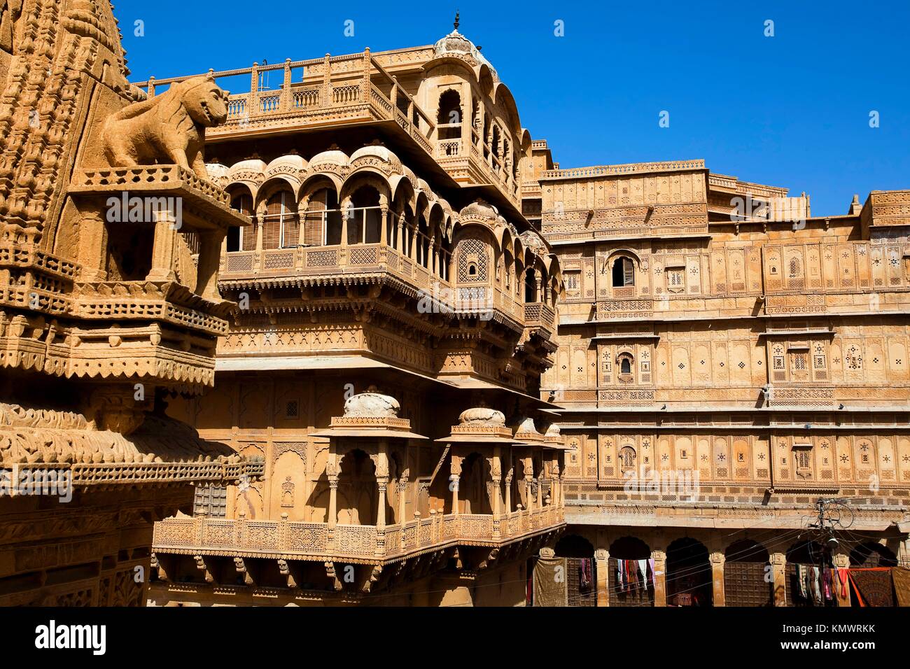 Rajmahal jaisalmer rajasthan india hi-res stock photography and images ...