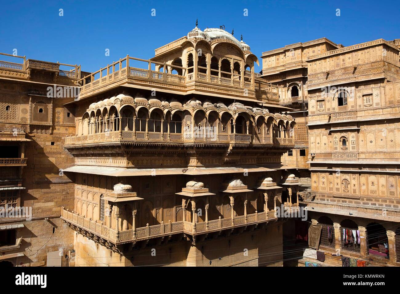 Rajmahal jaisalmer rajasthan india hi-res stock photography and images ...