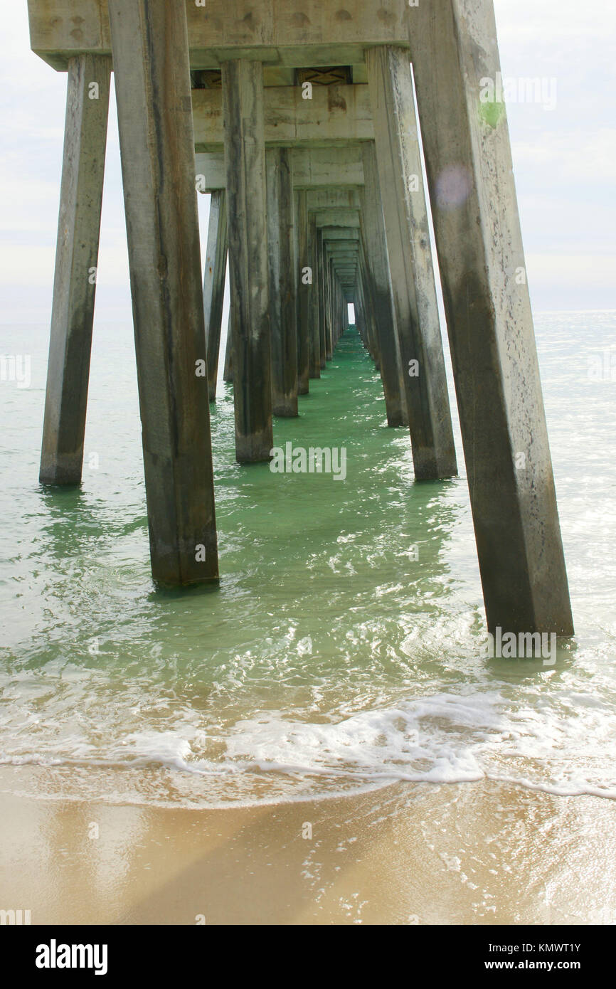 Under The Pier Stock Photo - Alamy