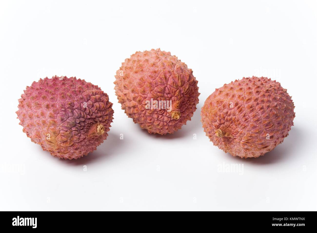 Lychee fruit shell Cut Out Stock Images & Pictures - Alamy