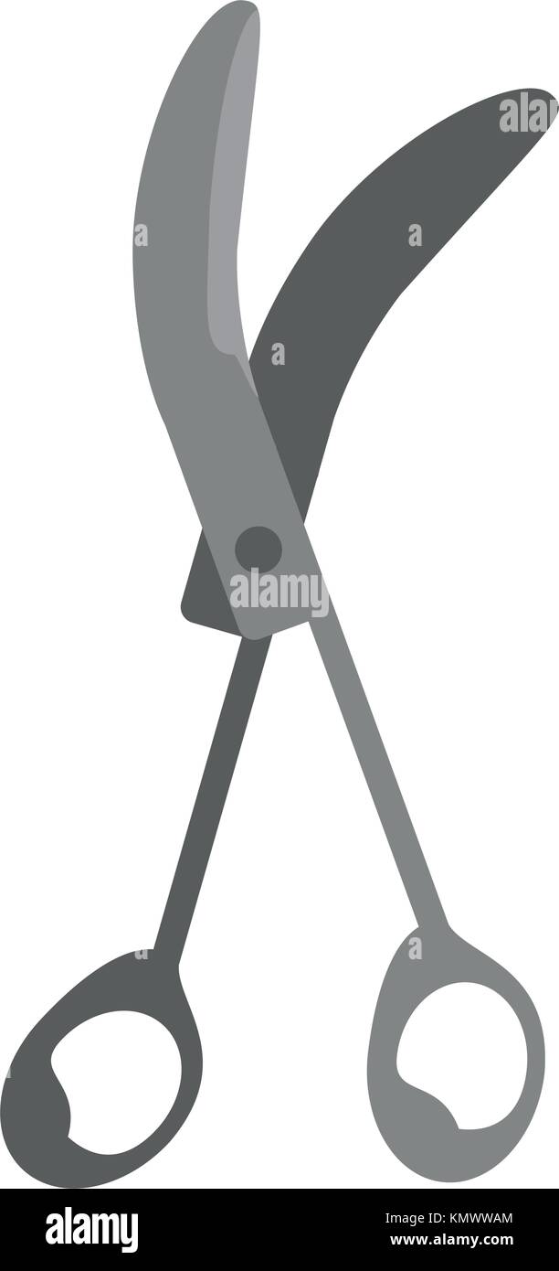 Operating scissors Stock Vector Images - Alamy