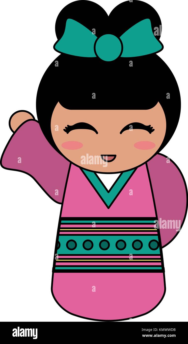 Geisha Profile High Resolution Stock Photography and Images - Alamy