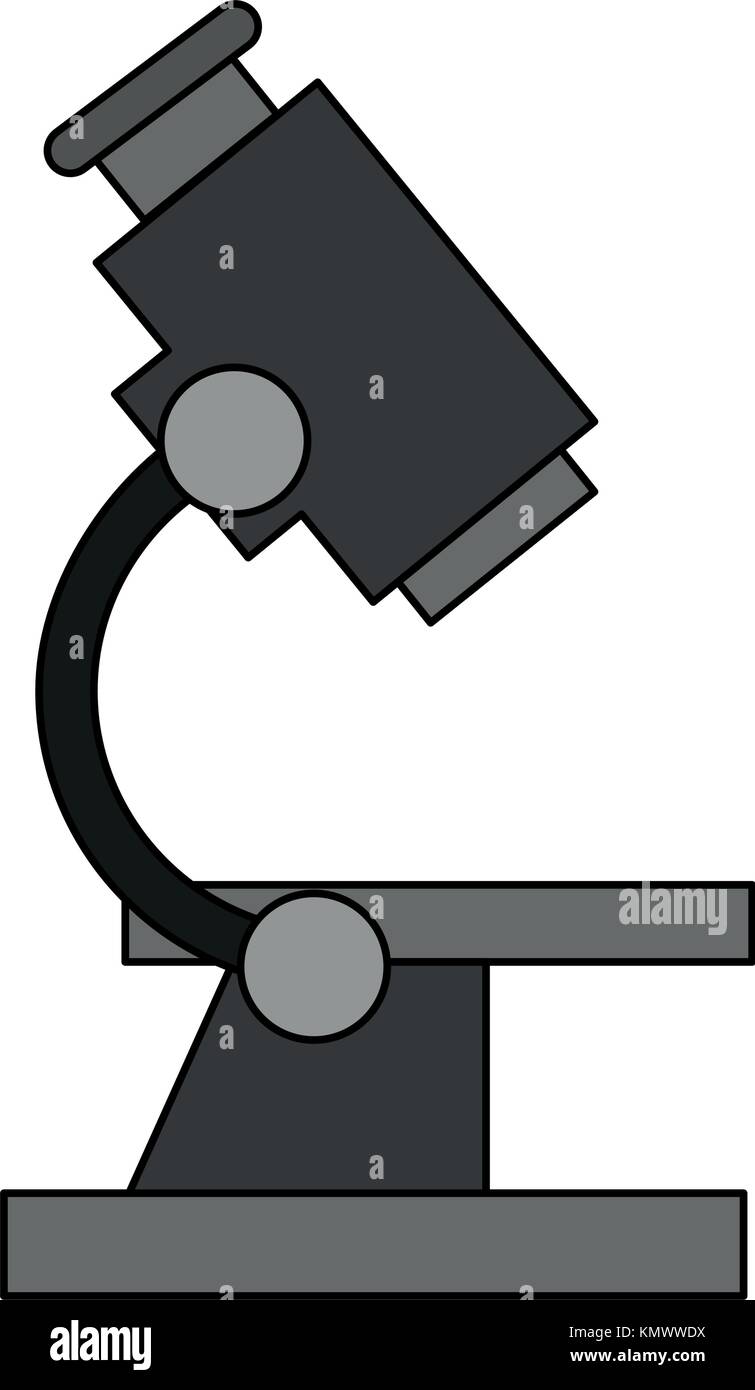 Microscope laboratory tool Stock Vector Image & Art - Alamy