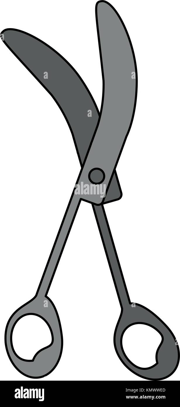 surgical scissors medical tool Stock Vector Image & Art - Alamy