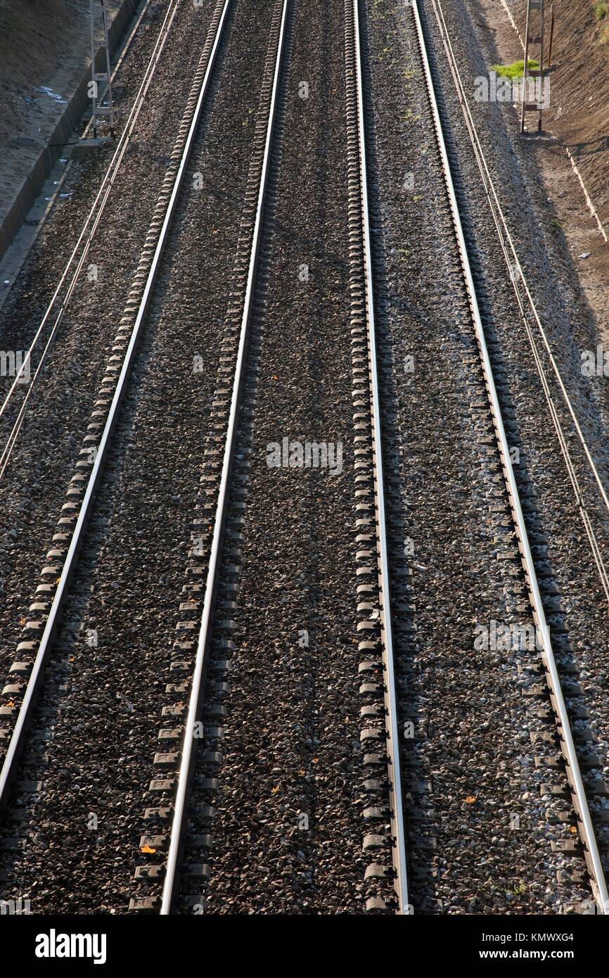 Railway straight High Resolution Stock Photography and Images - Alamy