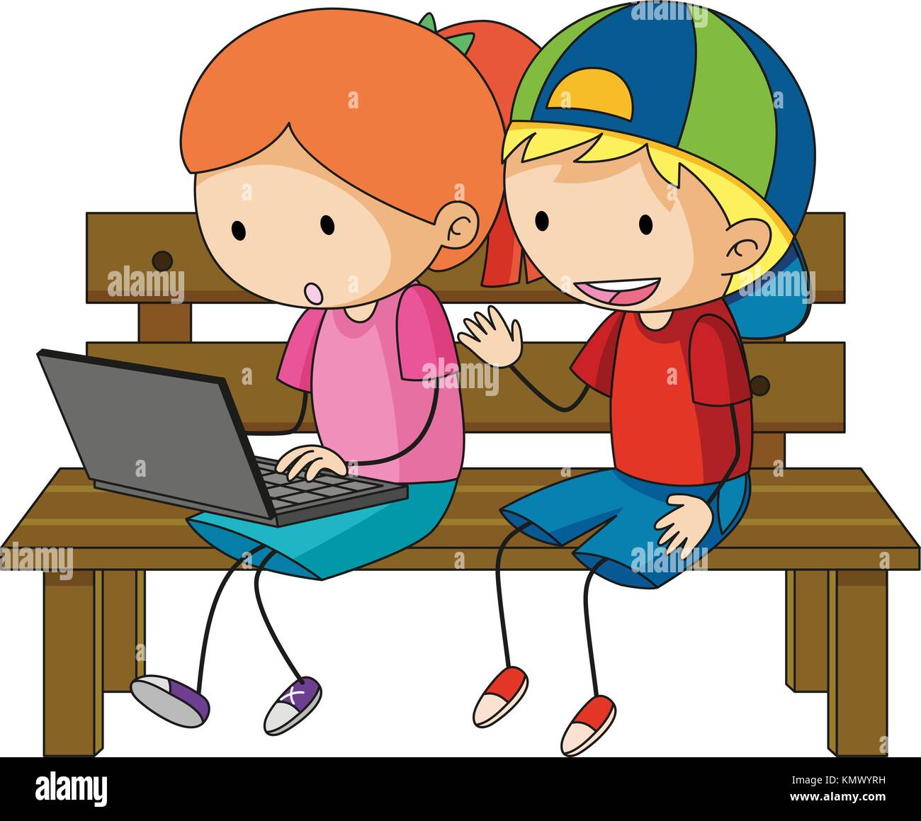 Child youth work Stock Vector Images - Alamy