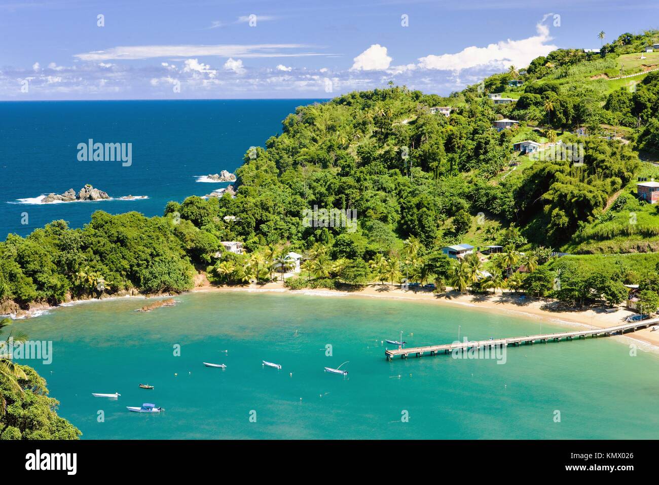 Parlatuvier bay, tobago hi-res stock photography and images - Alamy