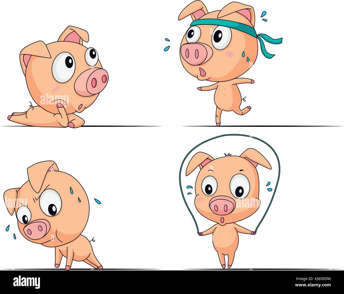 Pet exercises Stock Vector Images - Alamy