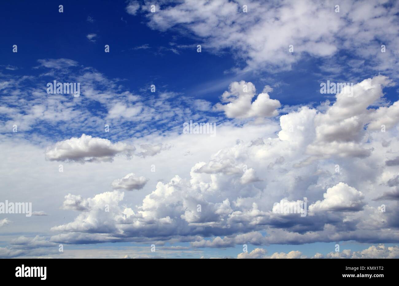 blue sky skyscape with clouds dramatic shapes background Stock Photo ...