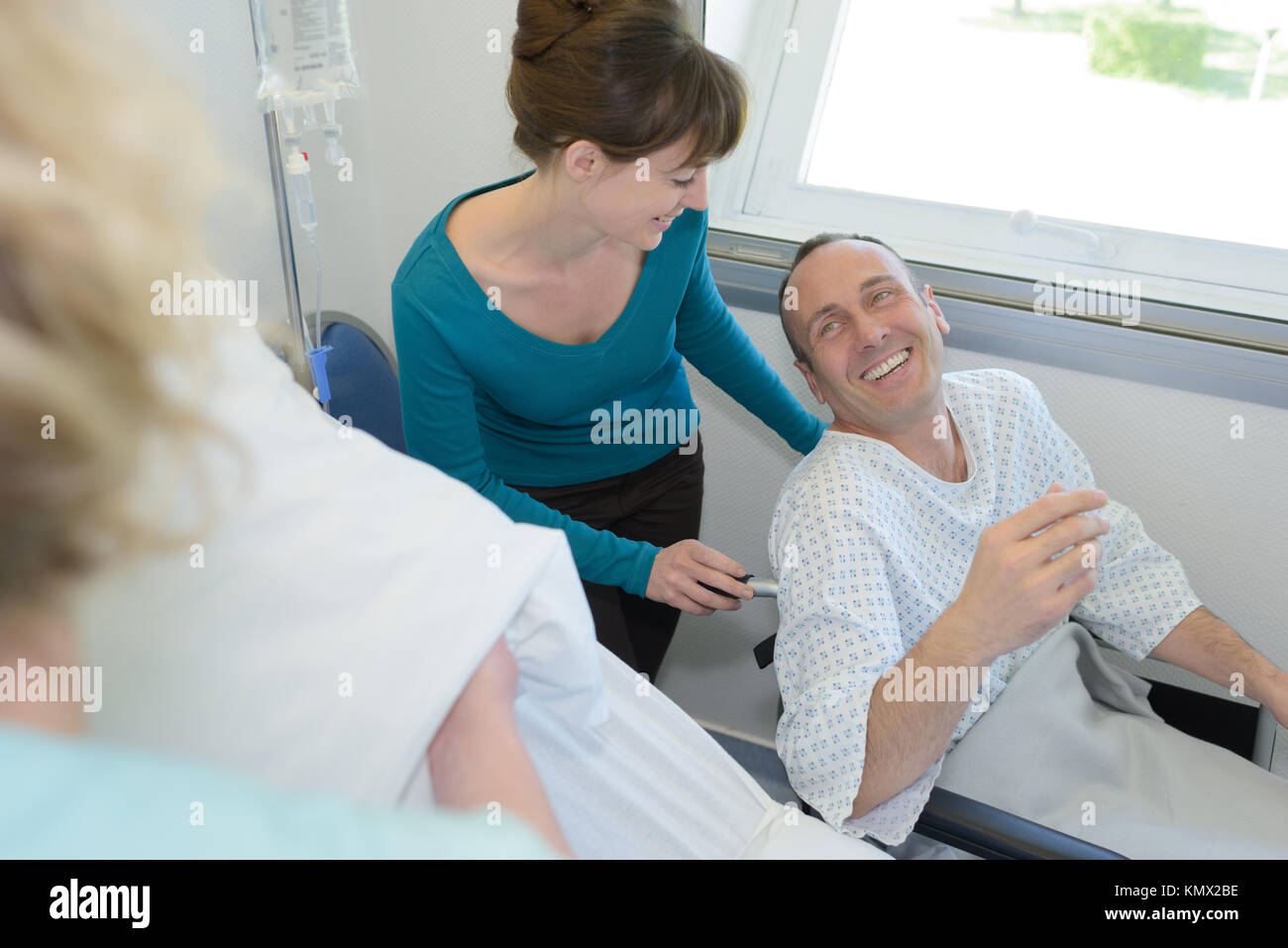patient happy and smiling Stock Photo - Alamy