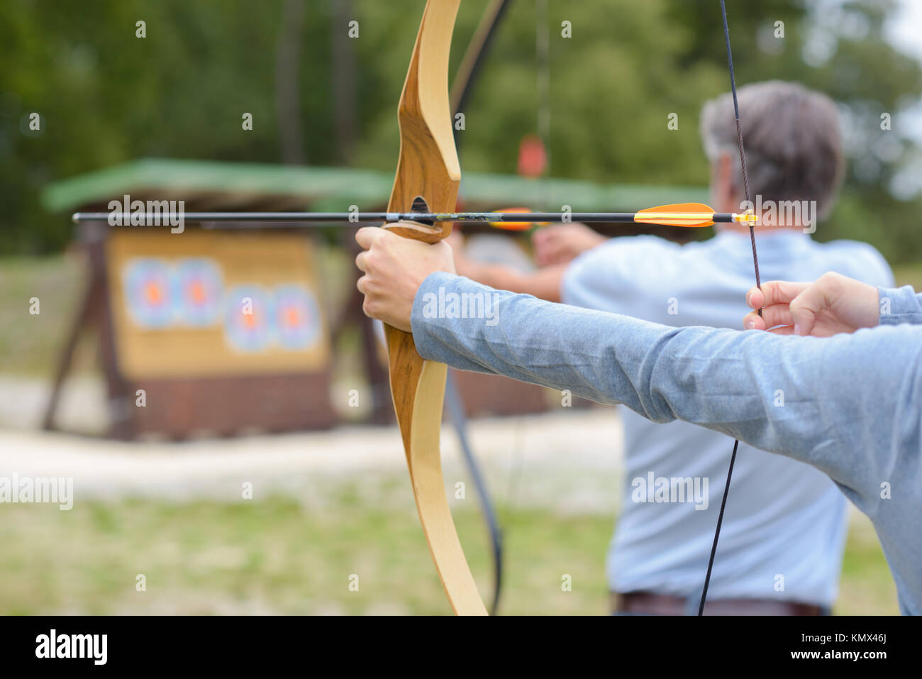 the archery competition Stock Photo - Alamy