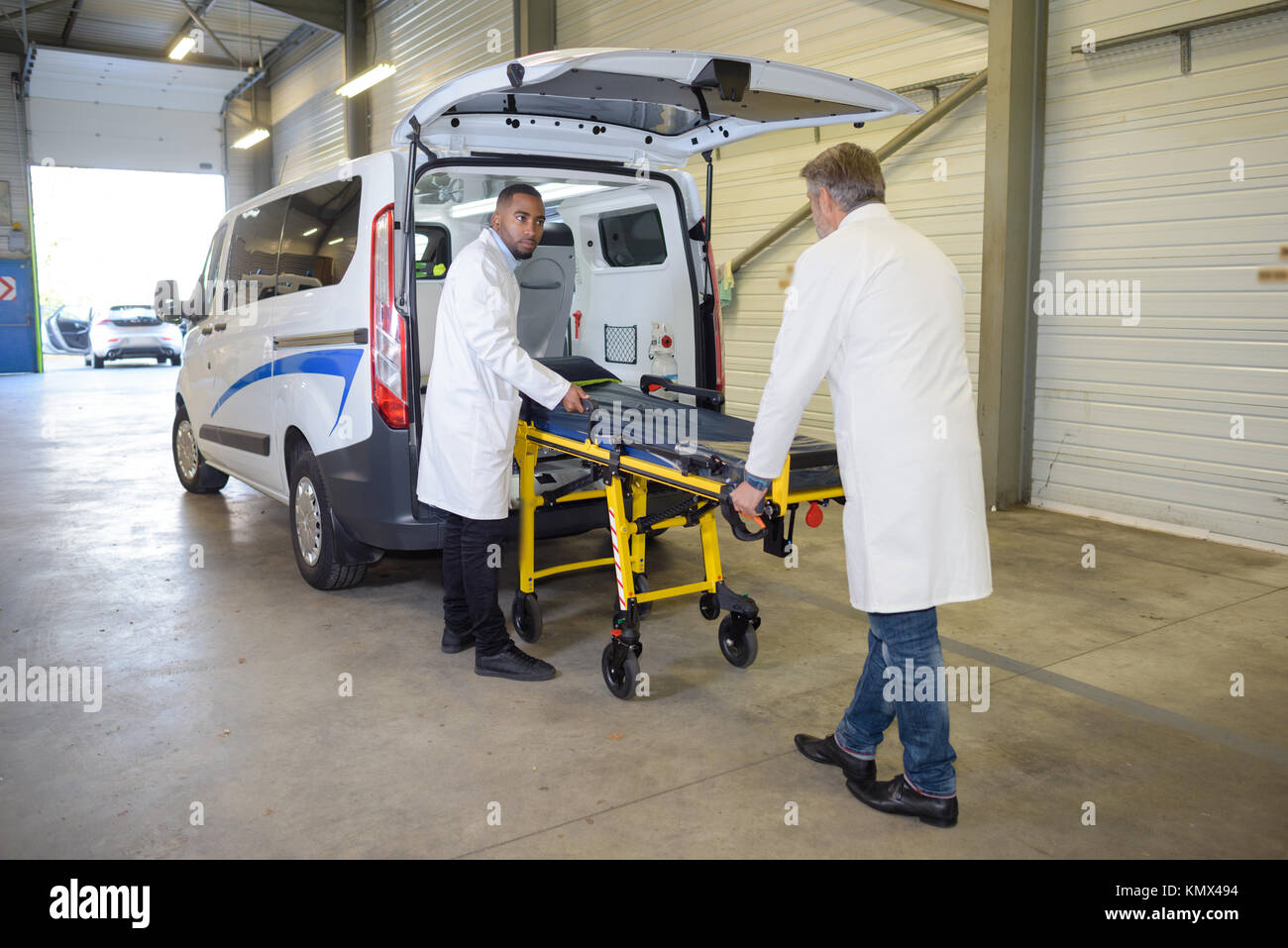 the paramedics' equipment Stock Photo - Alamy