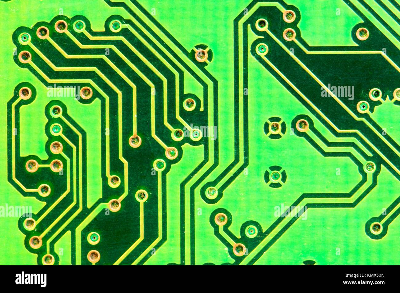 detail of a integrated circuit Stock Photo - Alamy