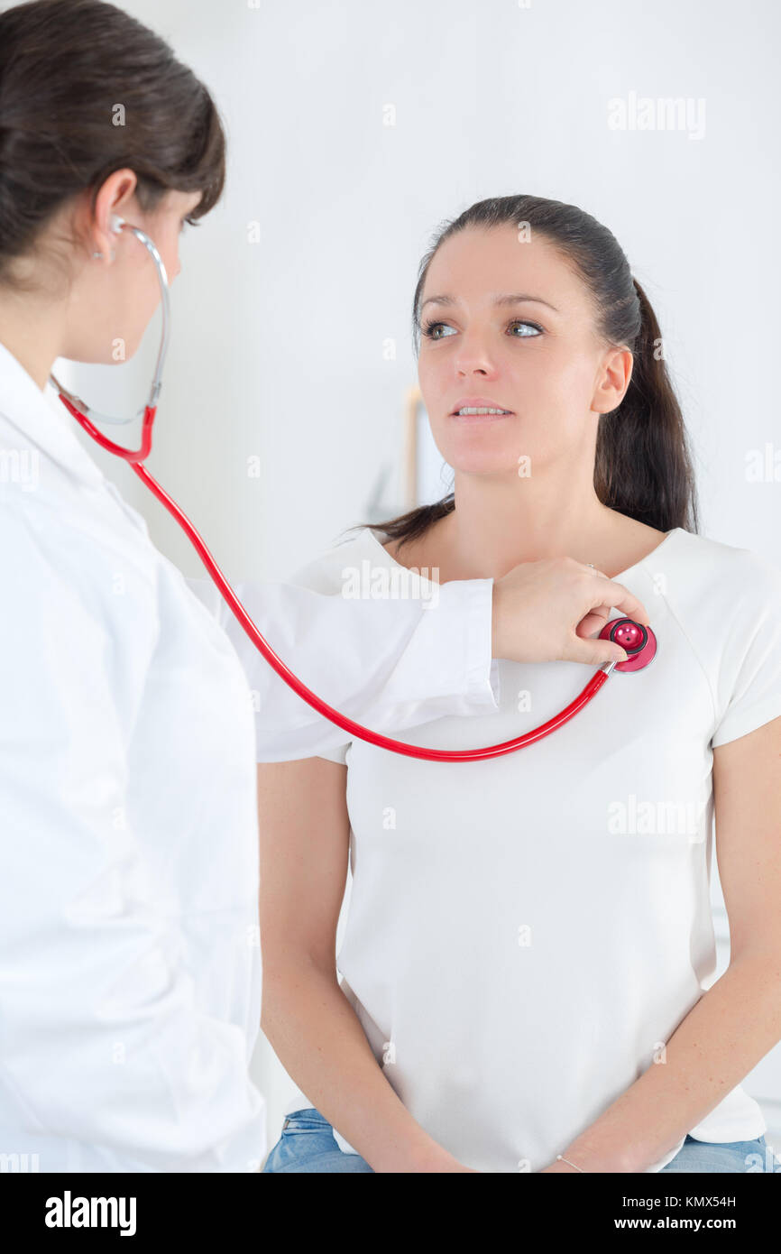 patient and doctor consultation Stock Photo - Alamy