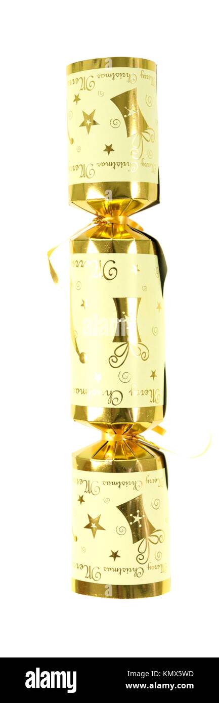 Gold crackers Cut Out Stock Images & Pictures - Alamy