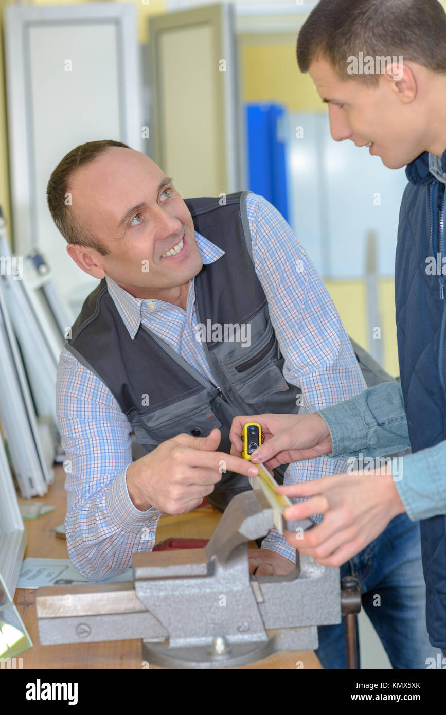 student in the workshop machine factory Stock Photo - Alamy