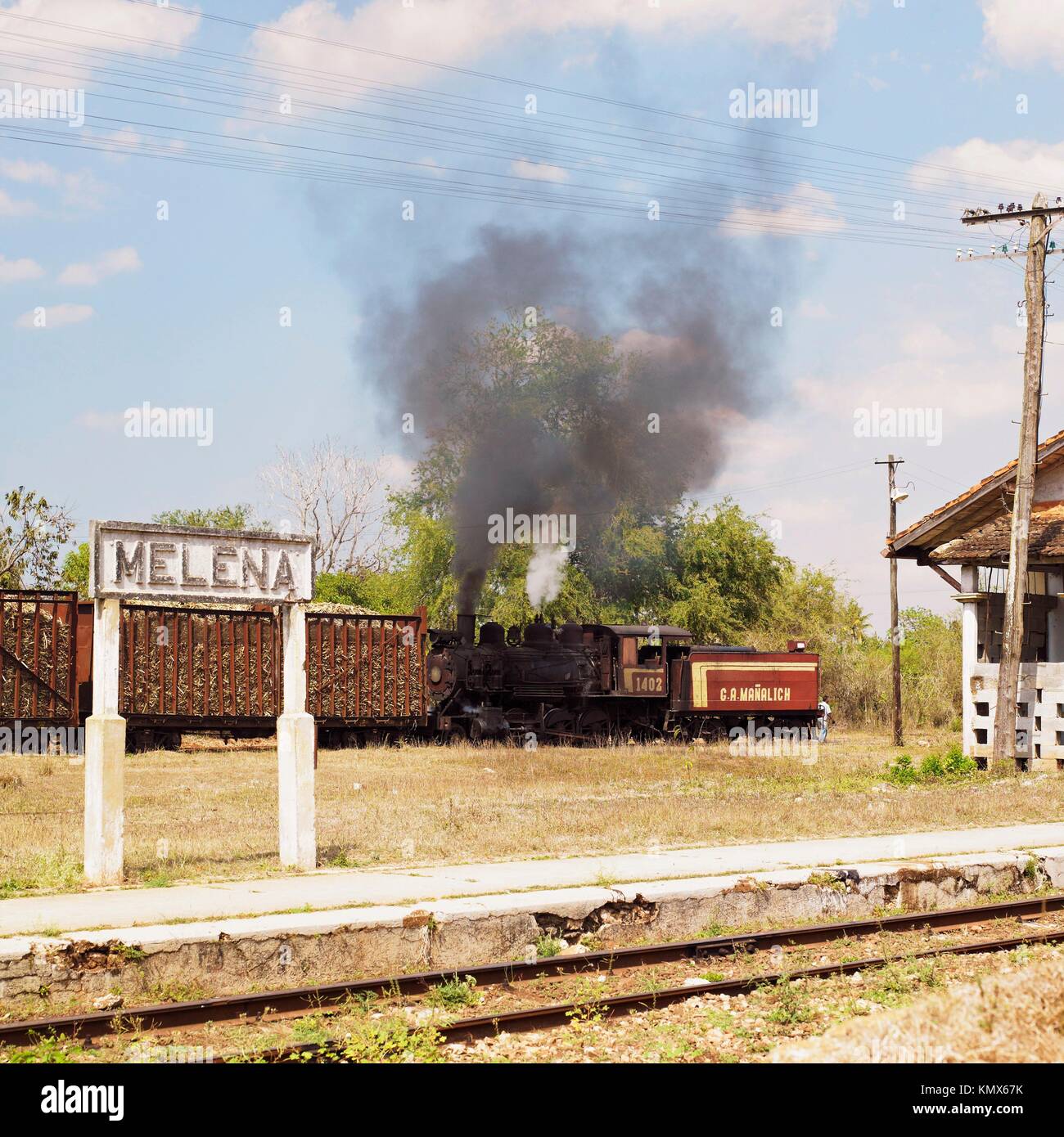 Steam locomotive sugar cane train hi-res stock photography and images ...
