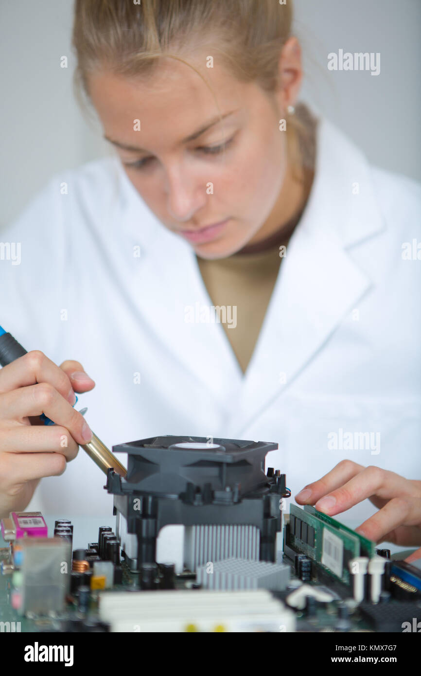 working with circuits Stock Photo - Alamy