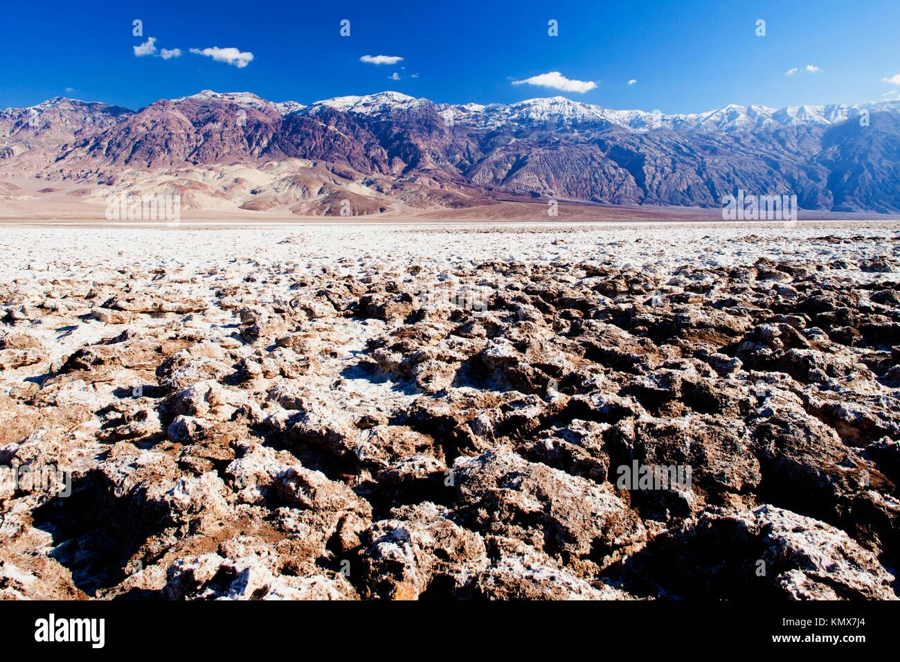 Devil´s Golf Course, Death Valley National Park, California, USA Stock ...