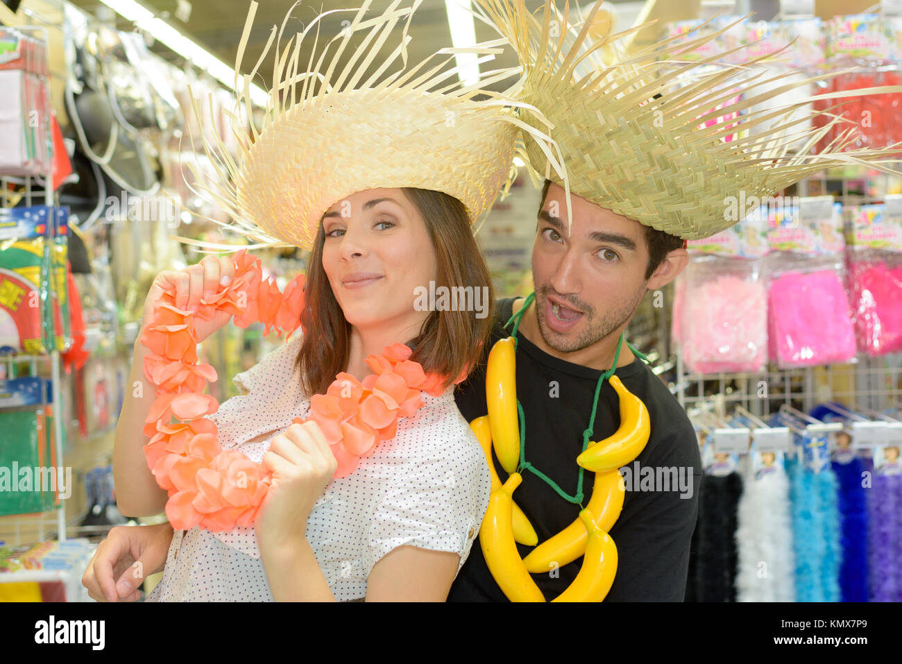 in the party store Stock Photo - Alamy