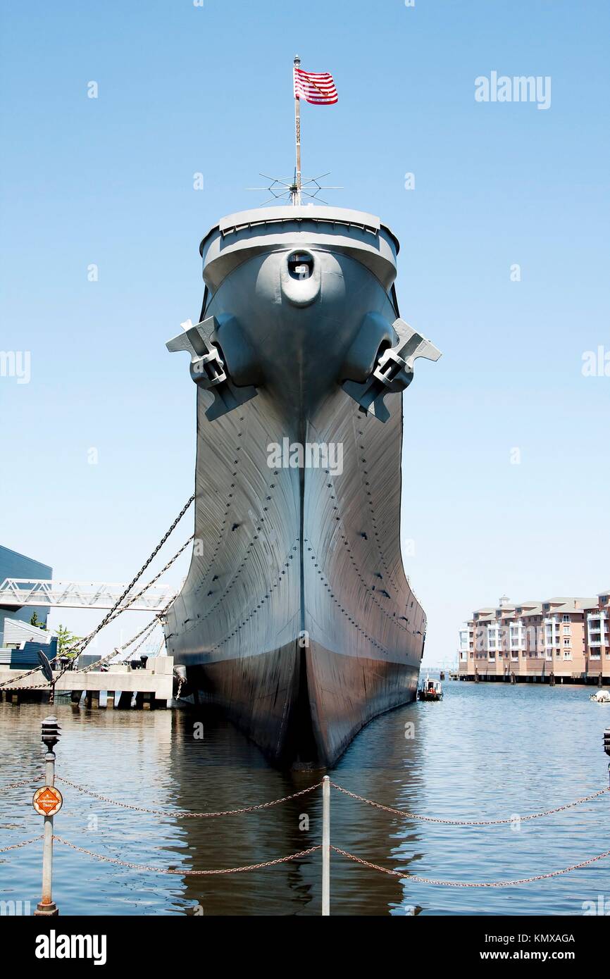 Uss Wisconsin Battleship High Resolution Stock Photography and Images ...