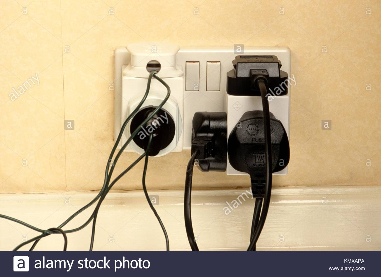 Overloaded Socket Stock Photos & Overloaded Socket Stock Images - Alamy