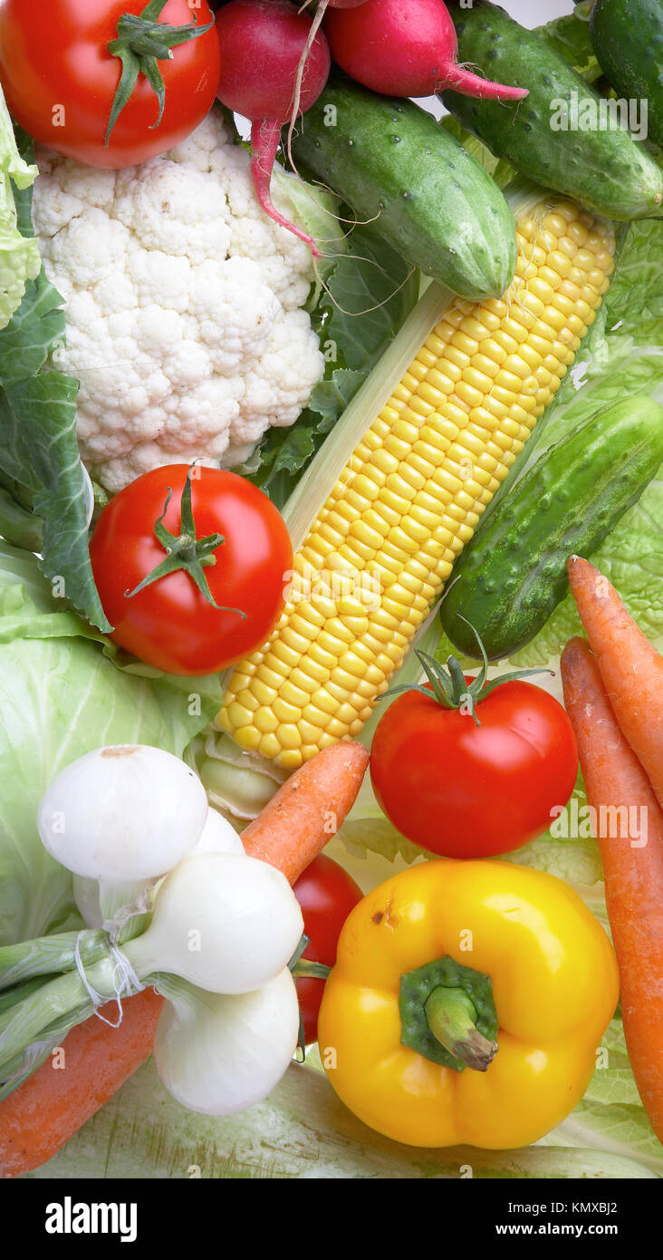 Photo of various vegetables. Healthy food Stock Photo - Alamy