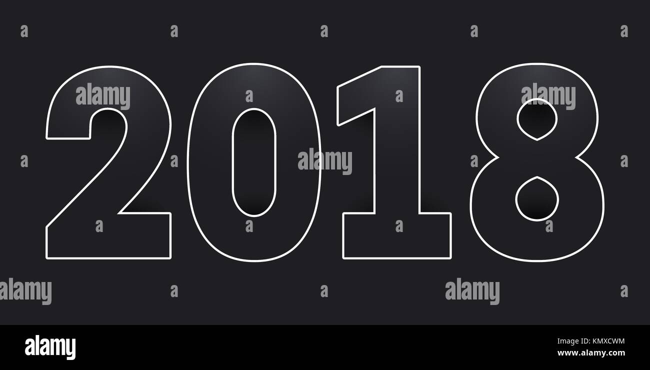 Black numbers on white Stock Vector Images - Alamy