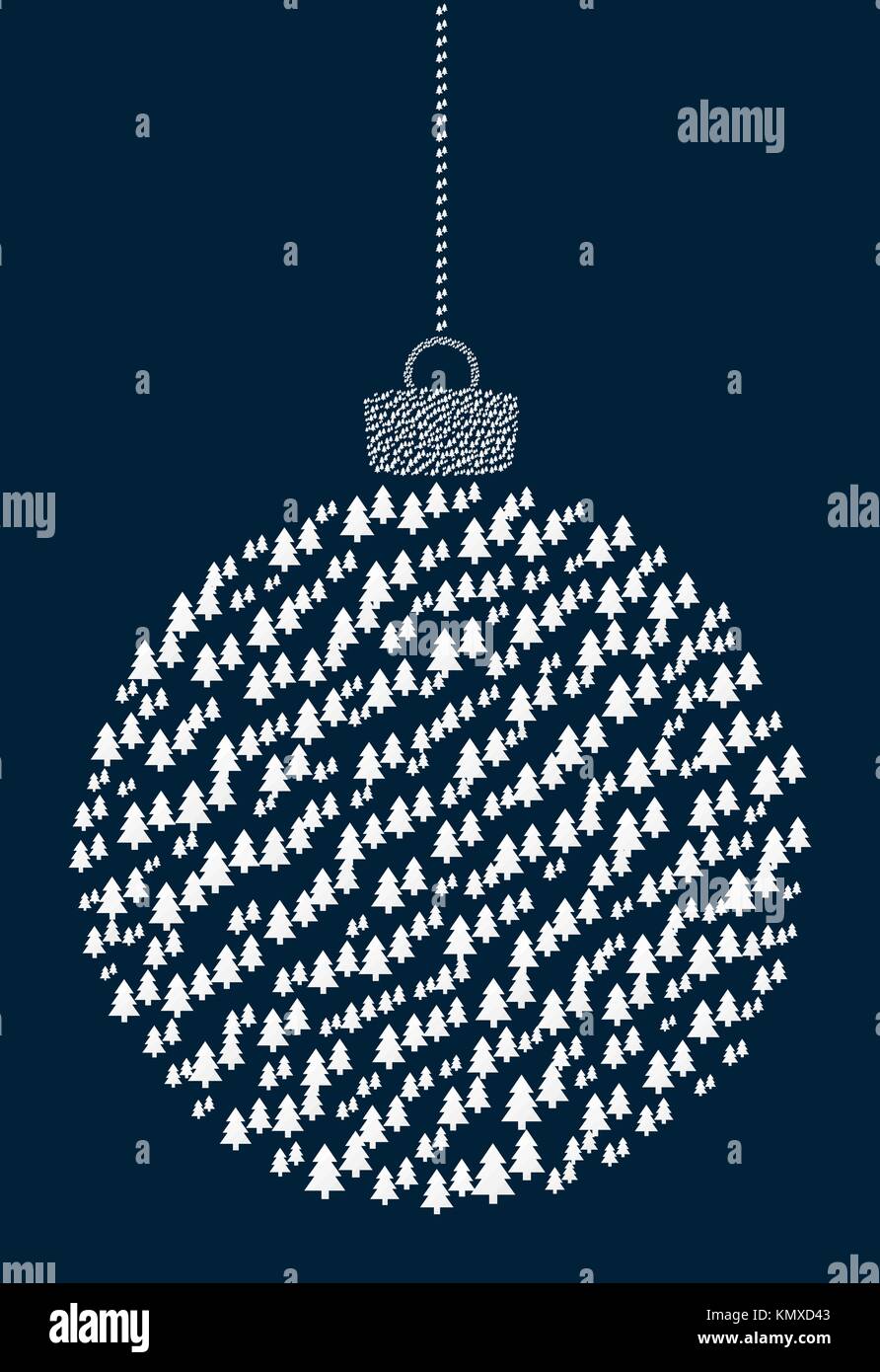 Pine tree hanging on Stock Vector Images - Alamy