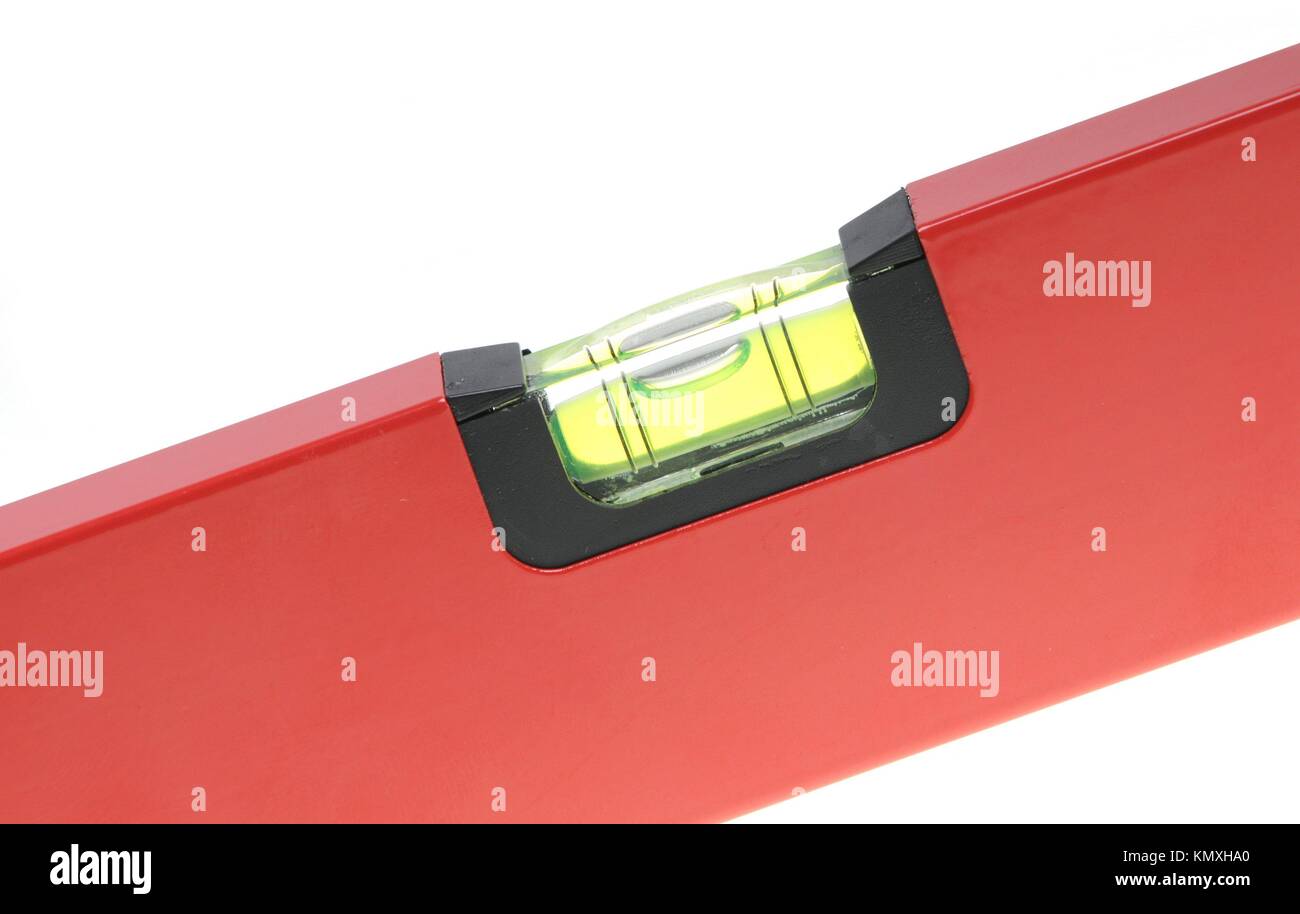 Red spirit level hi-res stock photography and images - Alamy