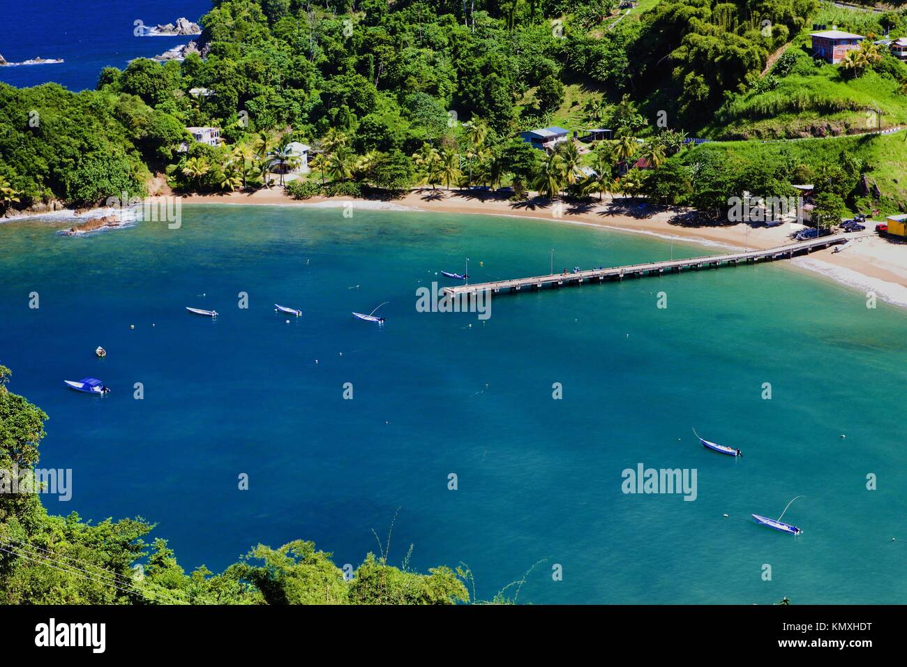 Parlatuvier bay, tobago hi-res stock photography and images - Alamy