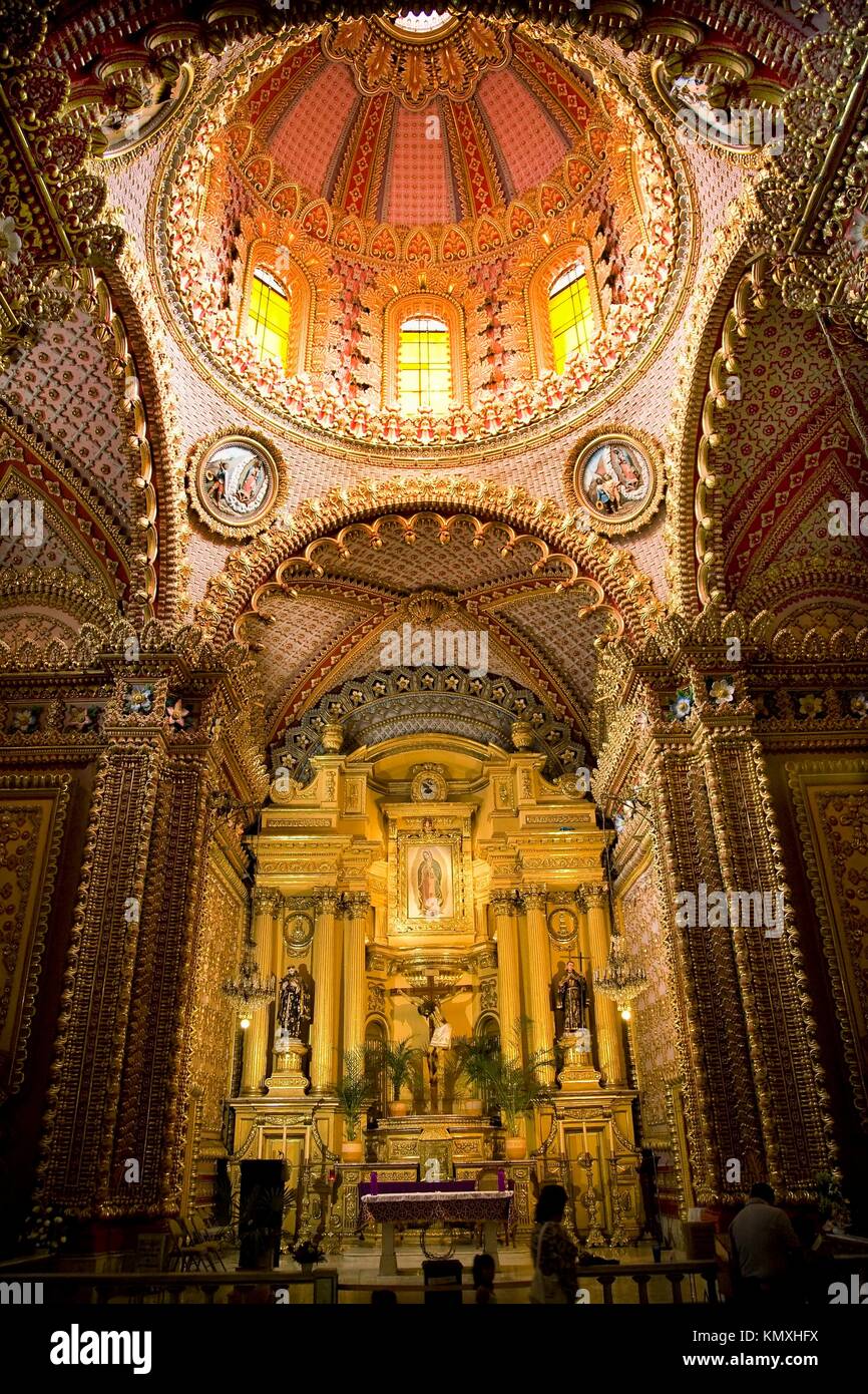 Mexico Church Interior Altar High Resolution Stock Photography and ...